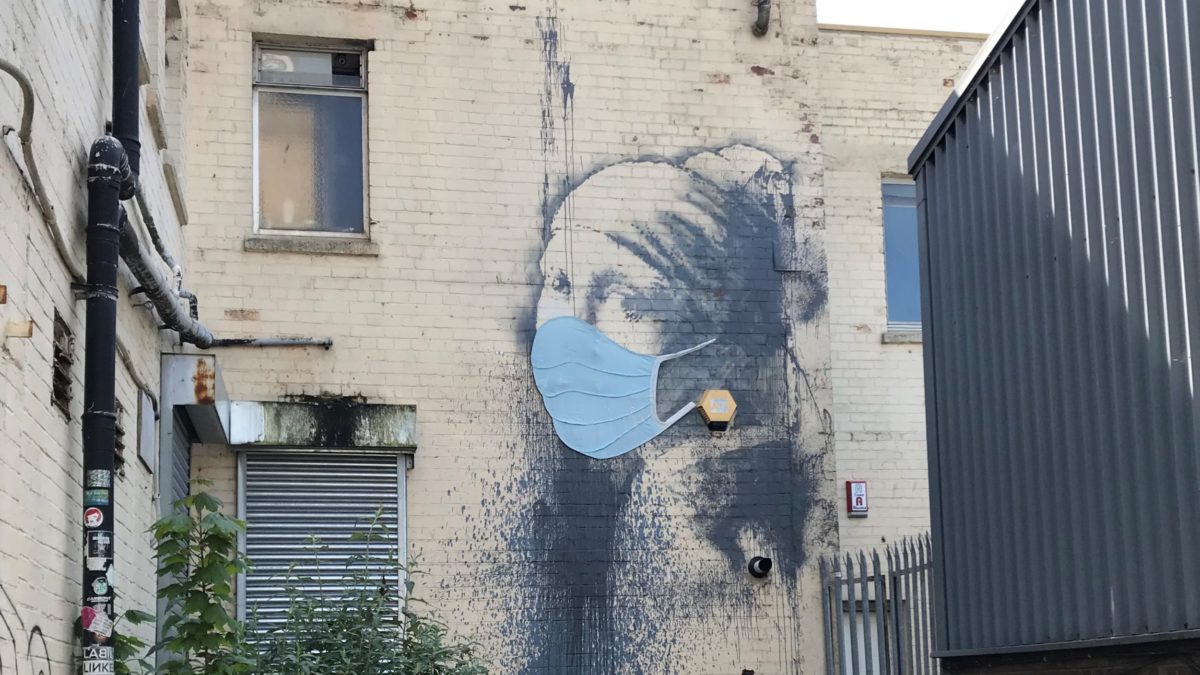 Banksy coronavirus-themed art removed from London Underground