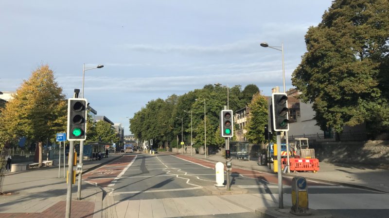 New bus lane for Anchor Road