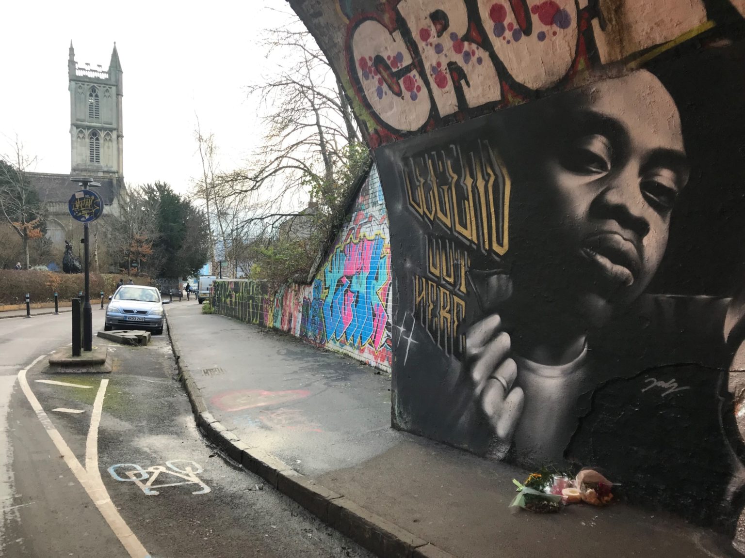 Mural painted to remember Bristol rapper Sirplus
