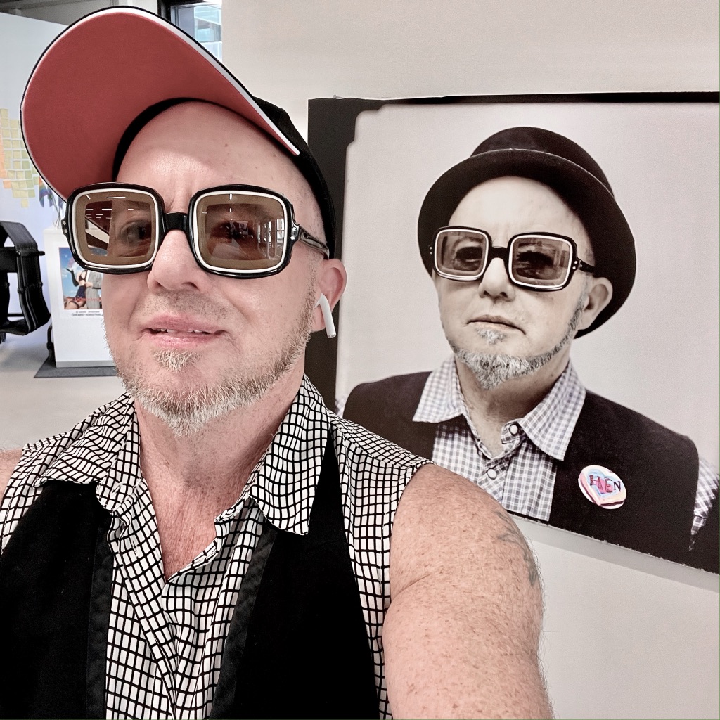 Del LaGrace Volcano speaks at Arnolfini