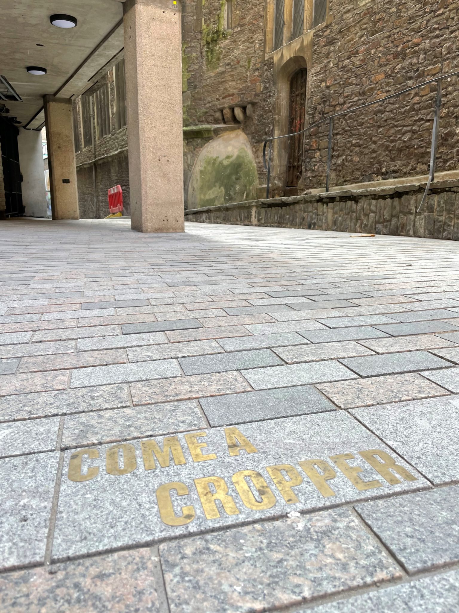 Mind your p's and q's on the route of Bristol's old town wall