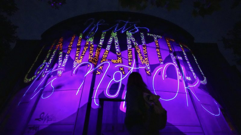 New murals call out harassment against women