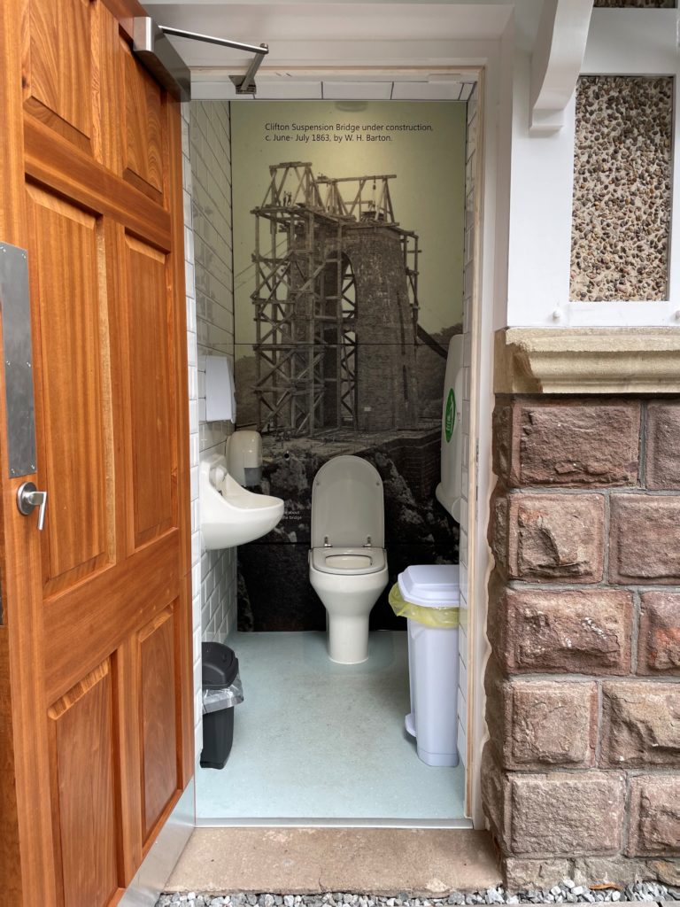 Toilets reopen in former toilet block - now with added cafe