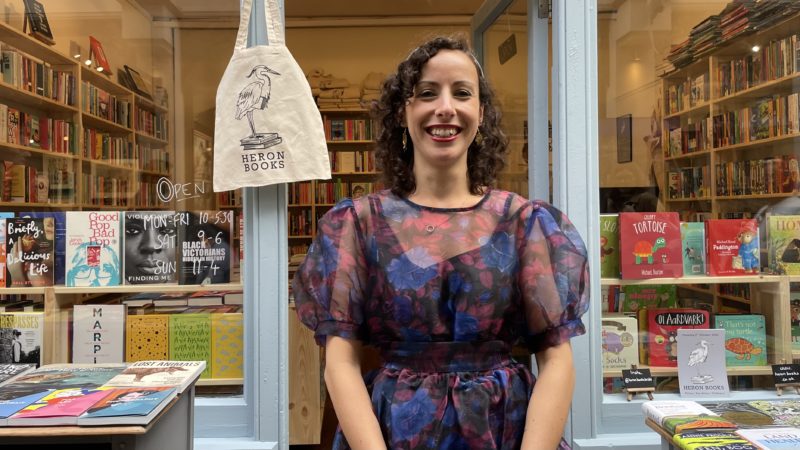 Heron Books opens to become Bristol's smallest bookshop