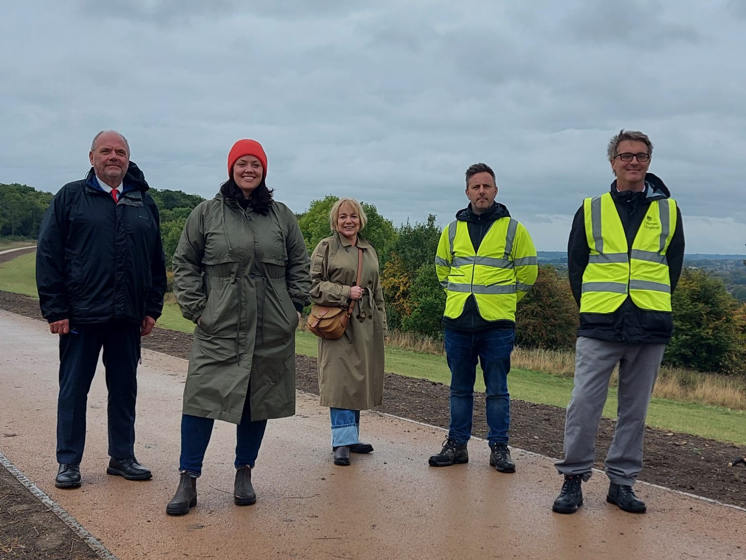 All-weather path officially opens in Stoke Park