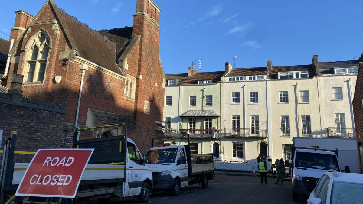 Behind the scenes of Doctor Who filming in Bristol