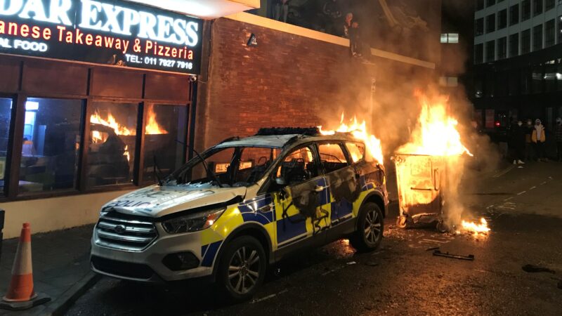 Protesters 'full of rage at impunity of cops'