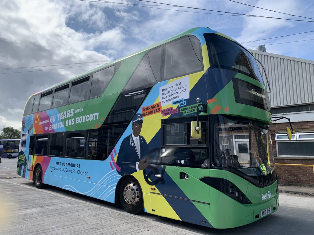 Bristol bus boycott celebrated in church windows