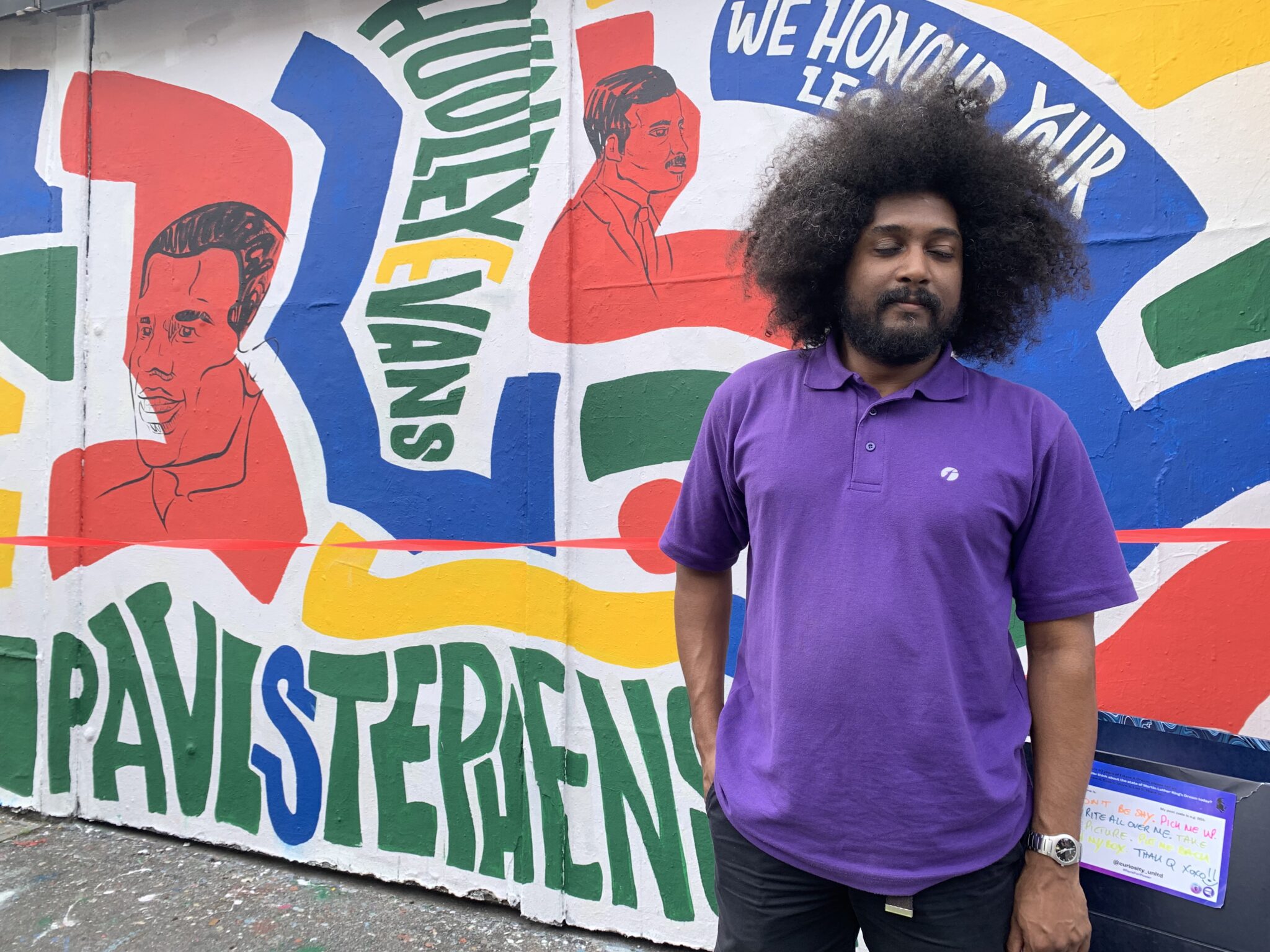 New mural commemorates 60th anniversary of the Bristol Bus Boycott