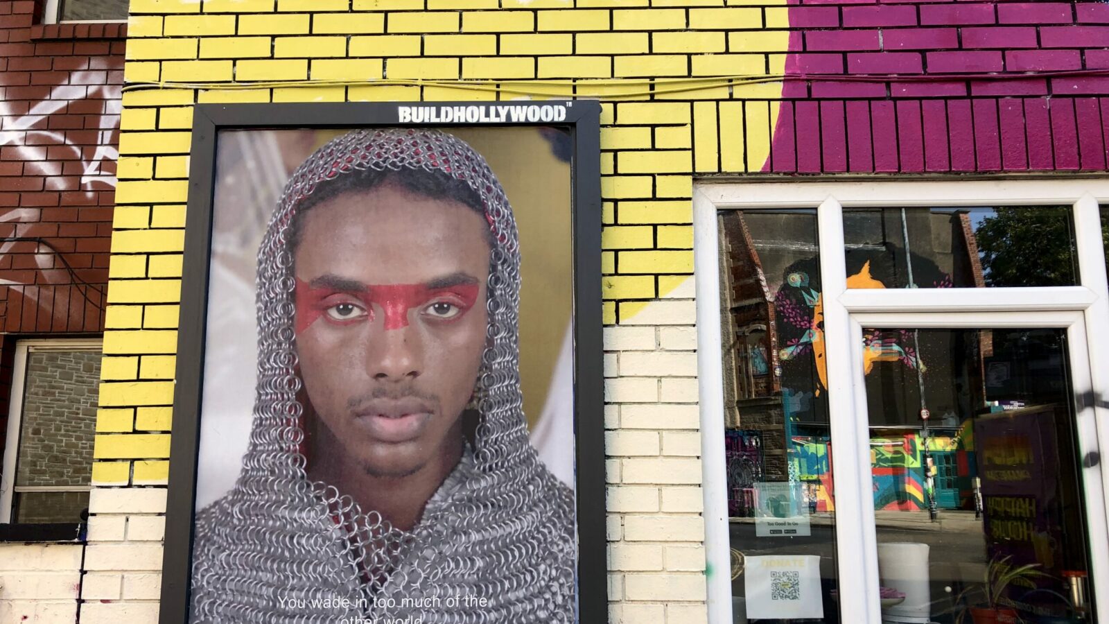 Somali-born artist takes over billboards across city