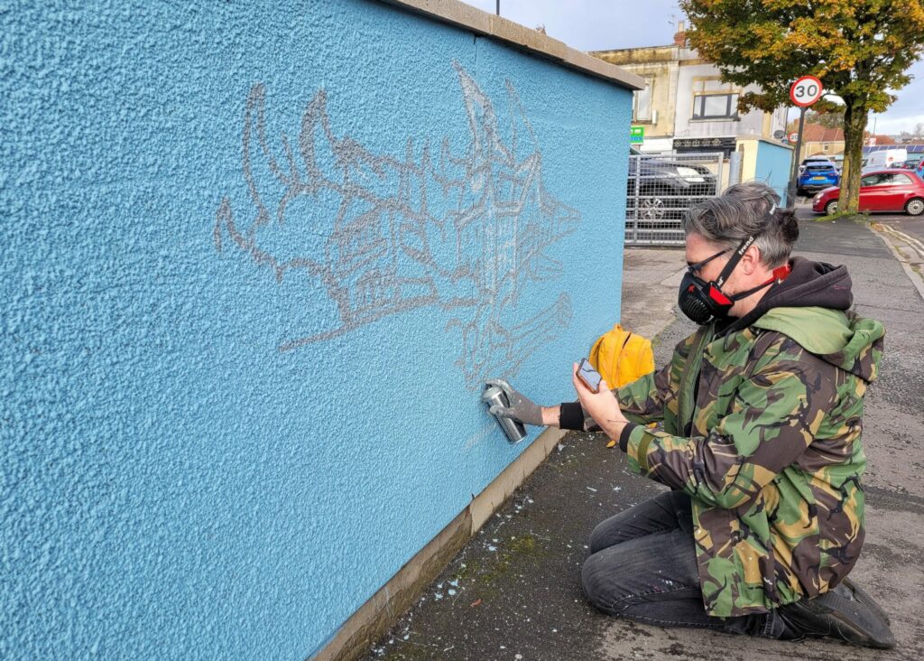 Neighbourhood gets its own ‘coat of arms’ in stunning new mural