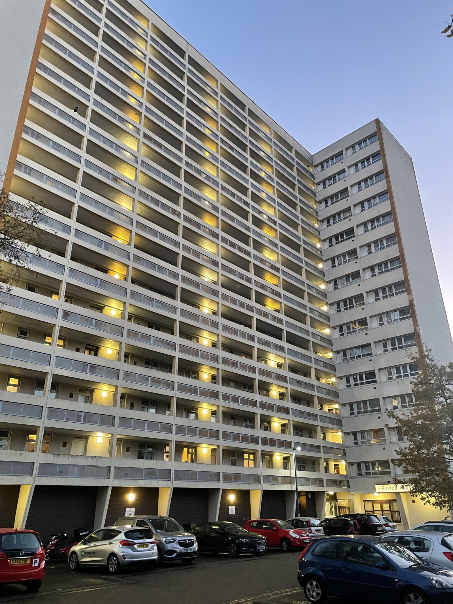 Inquiry into how tower block of council flats was evacuated