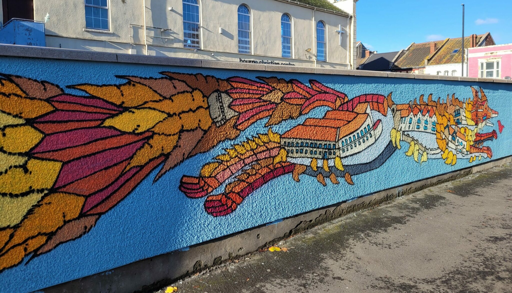 Neighbourhood gets its own ‘coat of arms’ in stunning new mural