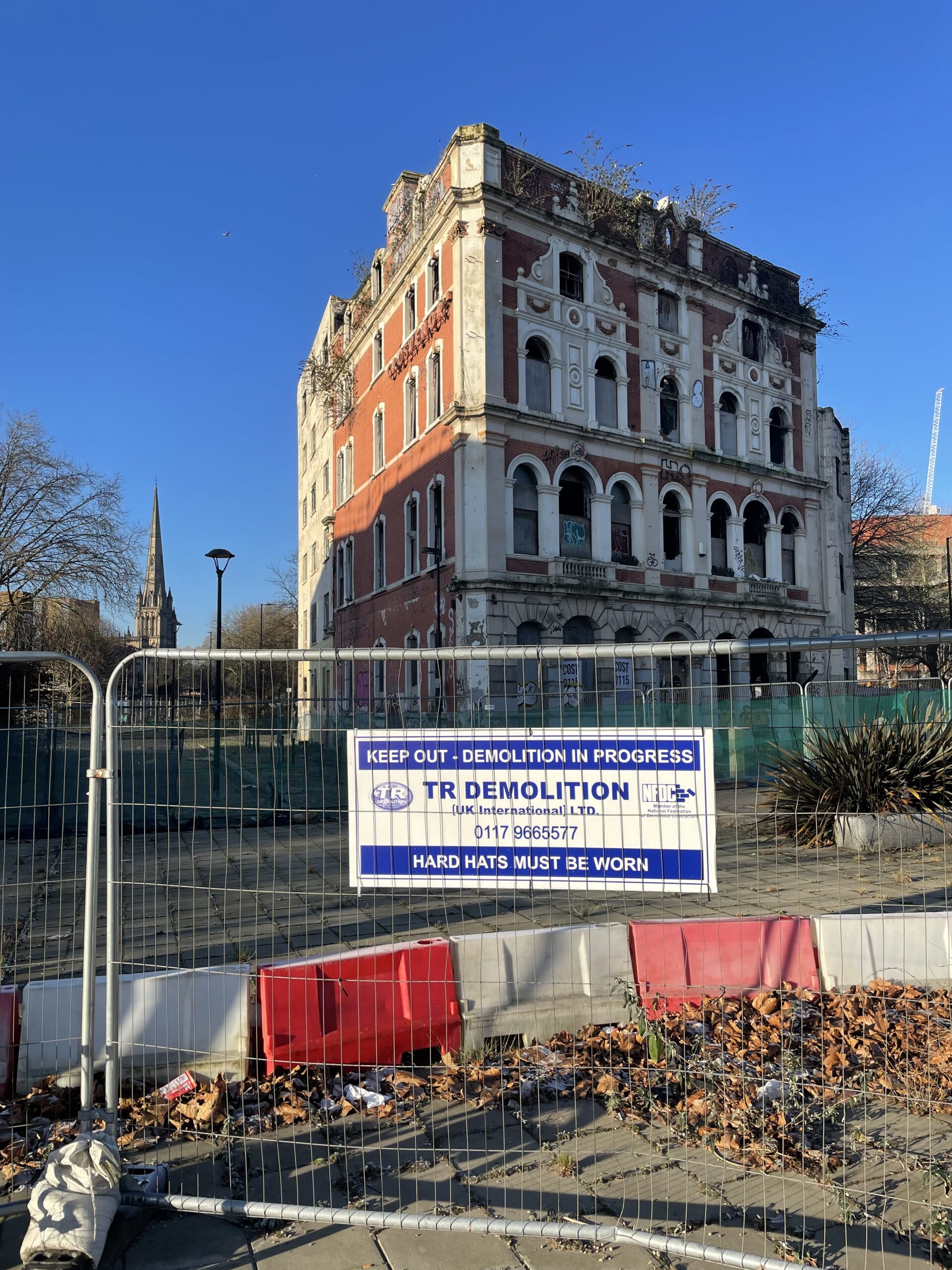 Derelict hotel could finally be demolished