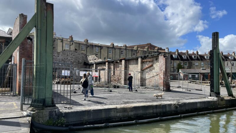 Underfall Yard walkway reopens to public