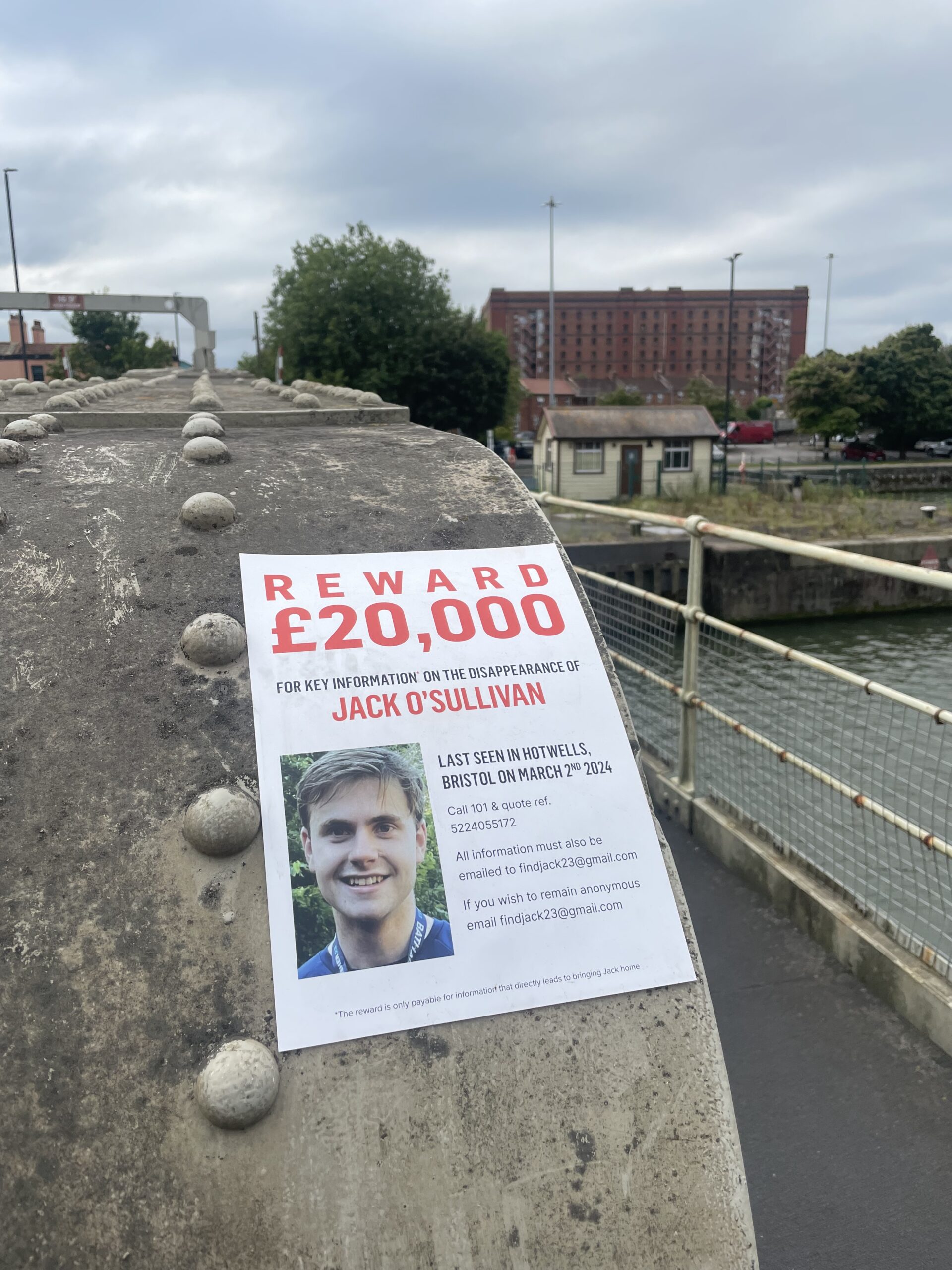 Reward money to help find Jack could be spent on private detective