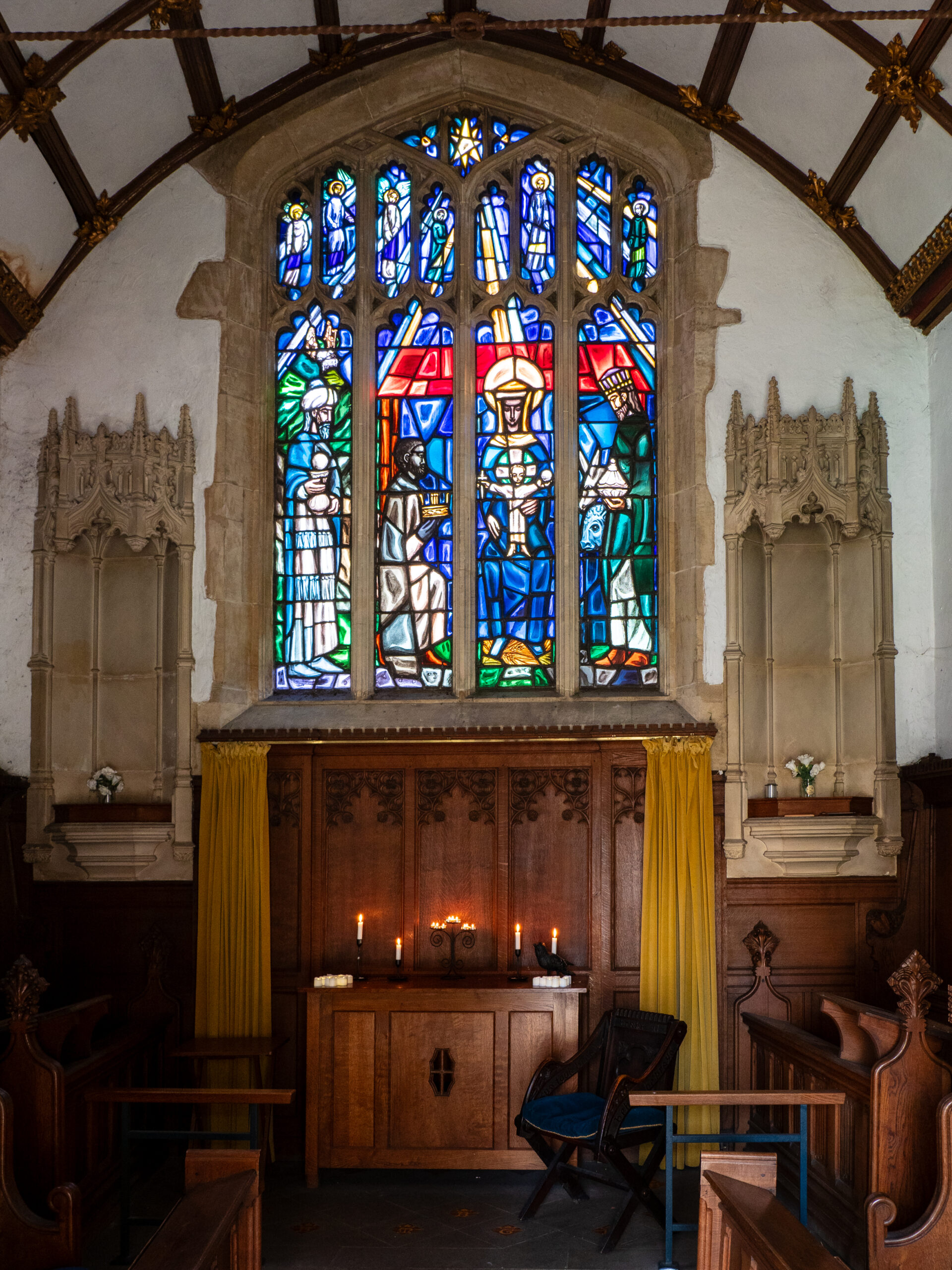 Inside a city centre chapel usually hidden from view
