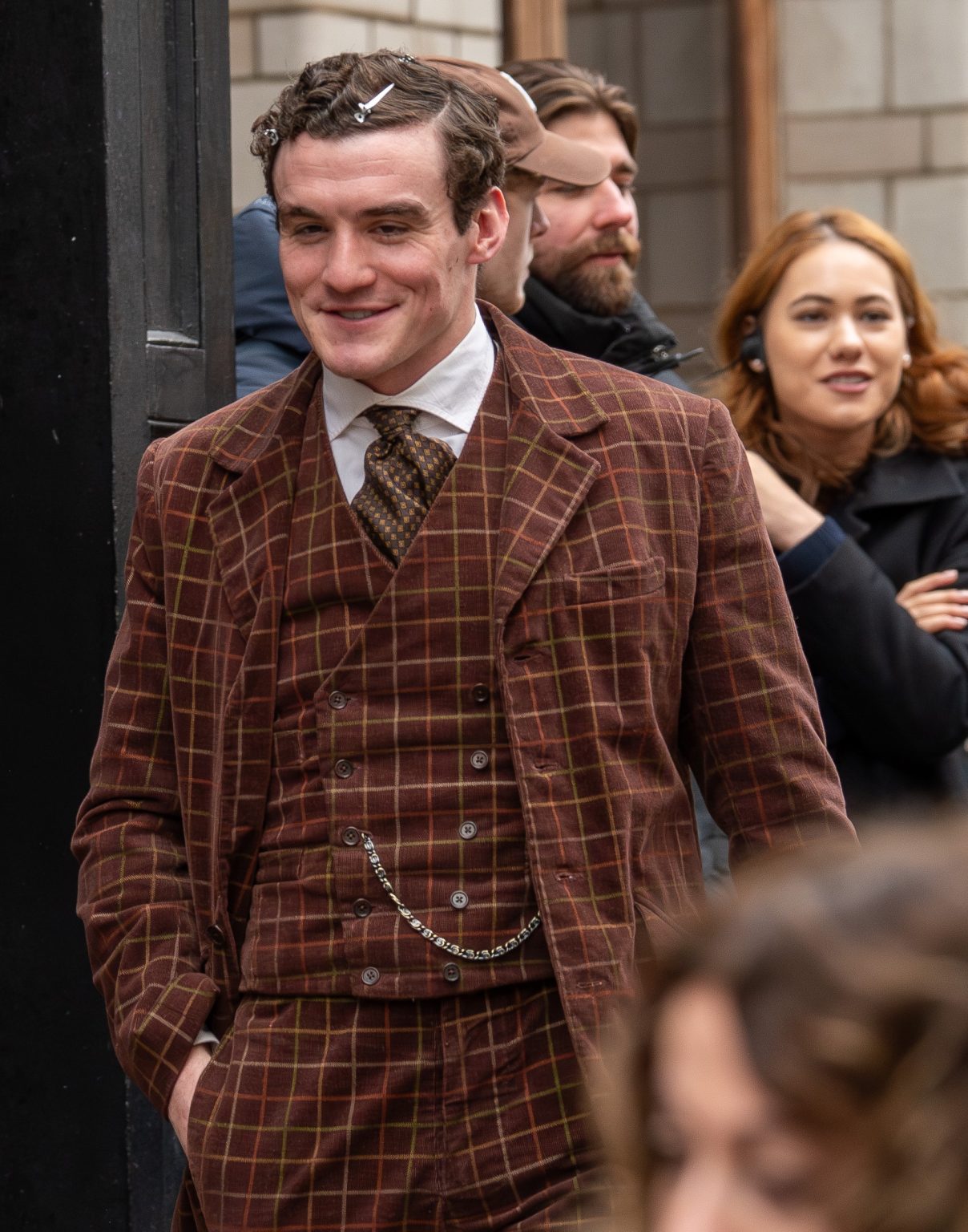 Hero Fiennes Tiffin back in Bristol to film Young Sherlock