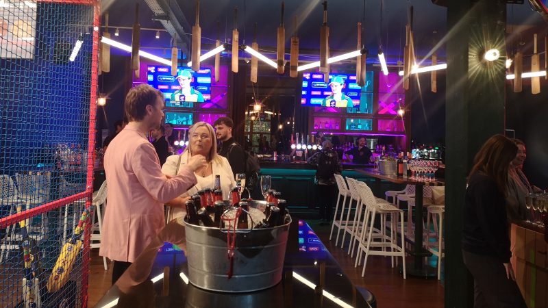 Cricket-themed bar to increase capacity