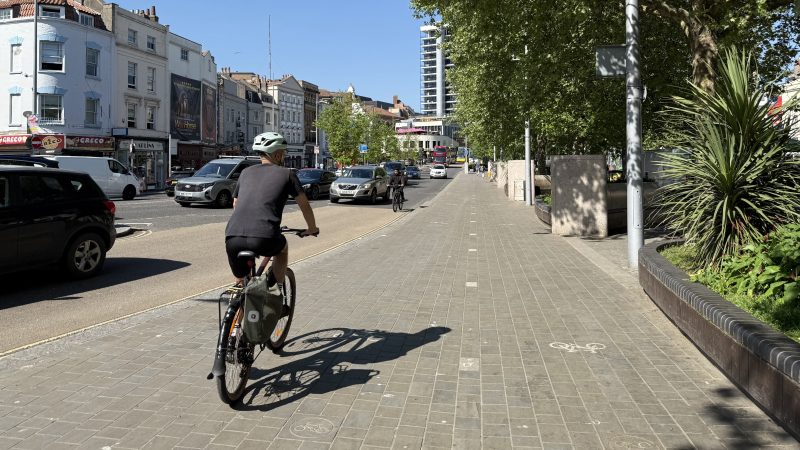 'Invisible' cycle lane to finally be made more visible