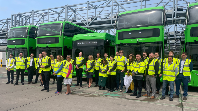 Bristol's new fleet of electric buses