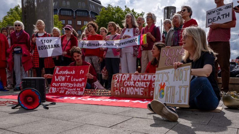 Protesters call for stop to Rosebank oil field