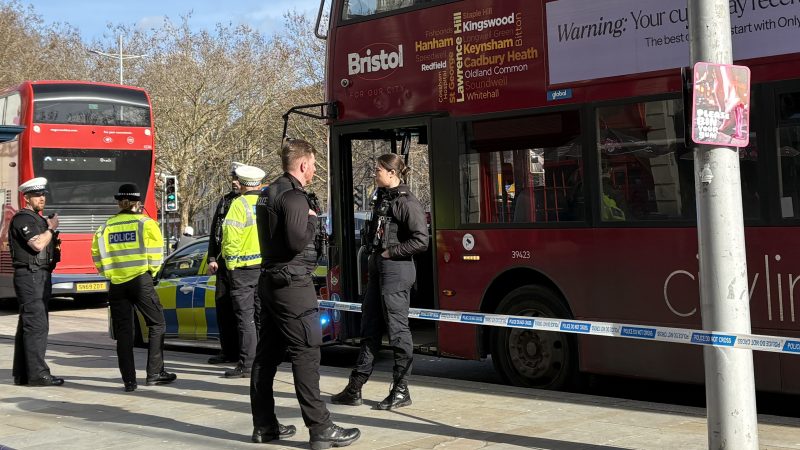 Police investigating incident on moving bus