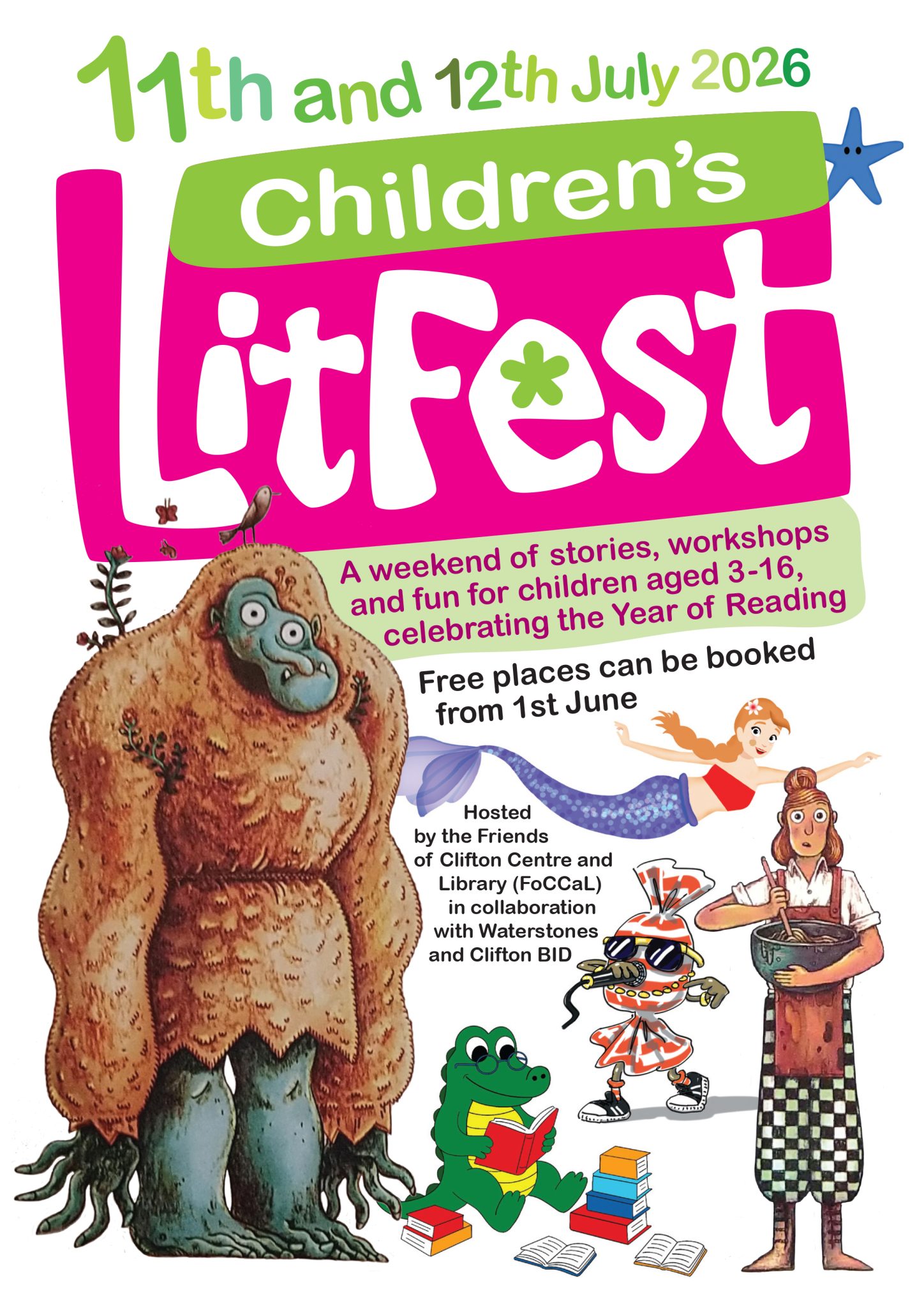First Children’s LitFest weekender comes to Clifton