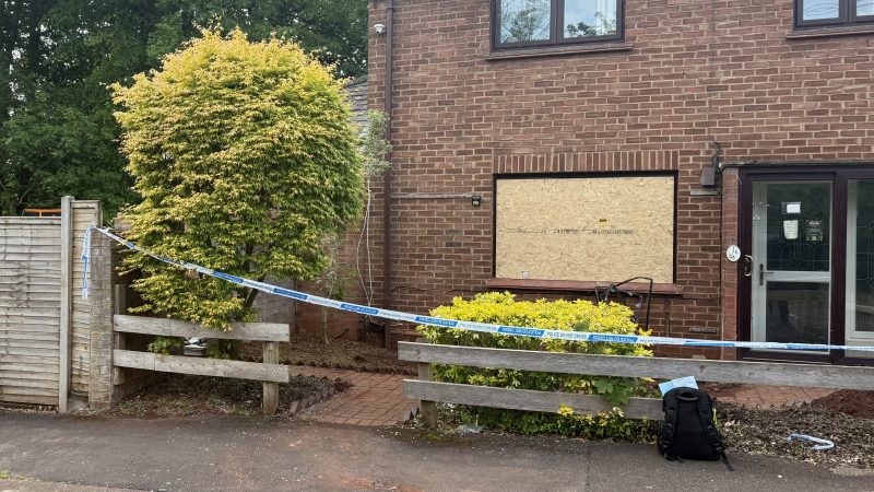 Woman killed in blast after ex-partner 'forced entry' with explosive device