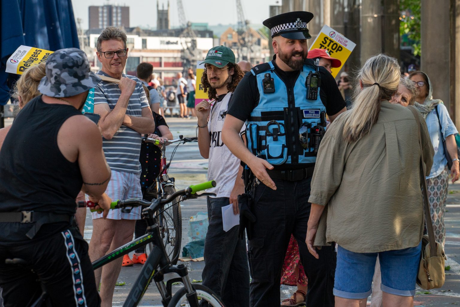 Bristol vigil for Henry Nowak met with counter-protest